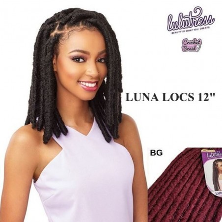 SENSATIONNEL LULUTRESS LUNA LOCS 12" COLOR BG