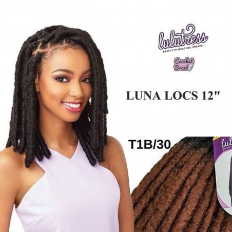 SENSATIONNEL LULUTRESS LUNA LOCS COLOR 12" T1B/30
