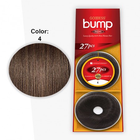 SENSATIONNEL GODDESS BUMP REMI HUMAN HAIR 27" COLOR 4