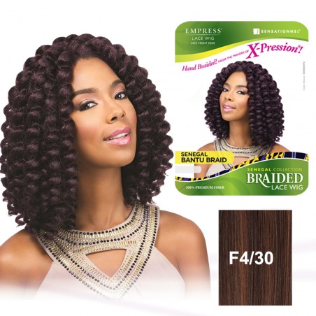 SENSATIONNEL EMPRESS LACE WIG SENEGAL BANTU BRAIDS COLOR F4/30