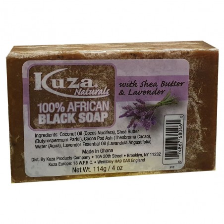 KUZA NATURALS 100% AFRICAN BLACK SOAP