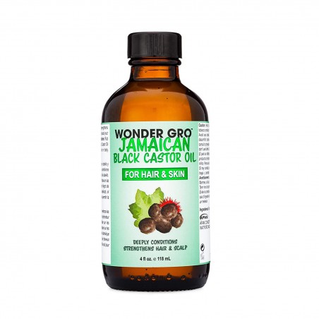 WONDER GRO JAMAICAN BLACK CASTOR OIL FOR HAIR SKIN