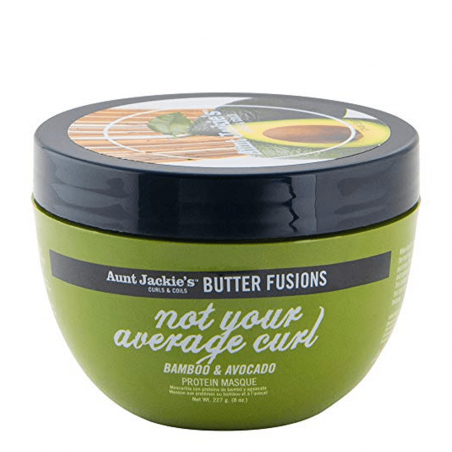 AUNT JACKIE'S CURLS COILS BUTTER FUSIONS NOT YOUR AVERAGE CURL PROTEIN MASQUE
