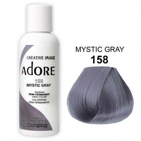 ADORE 158 MYSTIC GRAY SHINING SEMI-PERMANENT