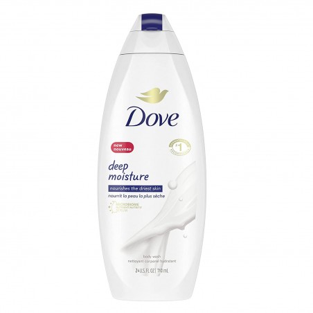 DOVE DEEP MOISTURE NOURISHES THE DRIEST SKIN