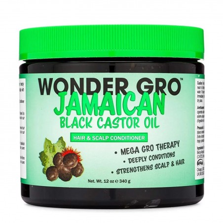WONDER GRO JAMAICAN BLACK CASTOR OIL HAIR SCALP CONDITIONER
