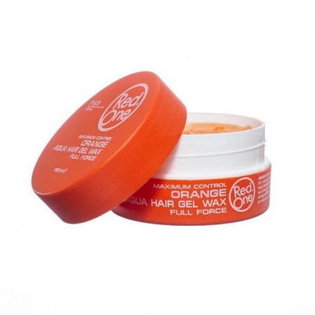 RED ONE ORANGE AQUA HAIR GEL WAX FULL FORCE