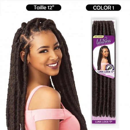 copy of SENSATIONNEL LULUTRESS LUNA LOCS COLOR 1 12"