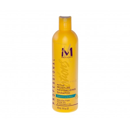 MOTIONS ACTIVE MOISTURE NEUTRALIZING SHAMPOO SMOOTH SILKEN