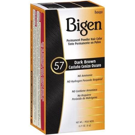 BIGEN PERMANENT POWDER HAIR 57 BRUN FONCÉ