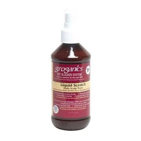 GROGANICS LIQUID SCRATCH DAILY SCALP TONIC SPRAY DHT BLOCKER