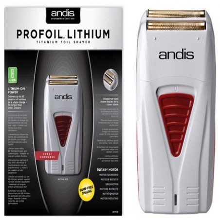 ANDIS PROFOIL LITHIUM TITANIUM FOIL SHAVER