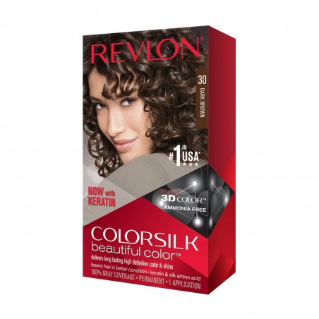REVLON COLORSILK 30 DARK BROWN