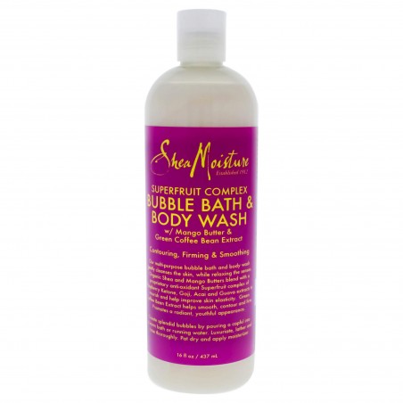SHEA MOISTURE SUPERFRUIT COMPLEX BUBBLE BATH & BODY WASH