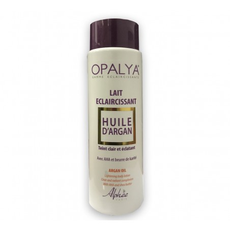 OPALYA LAIT ECLAIRCISSANT HUILE D'ARGAN